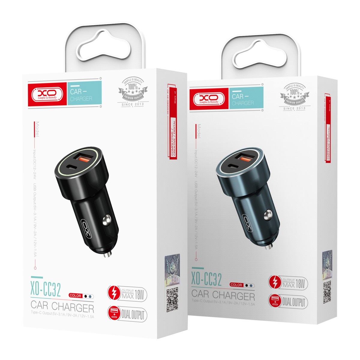 เอ็กซ์โอ ที่ชาร์จในรถ รุ่น XO-CC32 คละสี - Big C Online