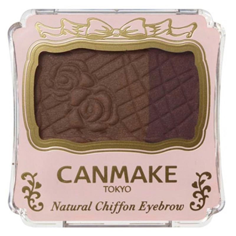 แคนเมค พาเลตต์เขียนคิ้วชนิดฝุ่น รุ่นเนเชอรัล ชิฟฟ่อน อายโบร์ สี 02 อัล ...