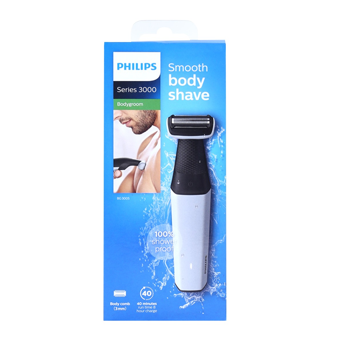 PHILIPS เครื่องตัดแต่งเส้นขน รุ่น BG3005/15 - Big C Online
