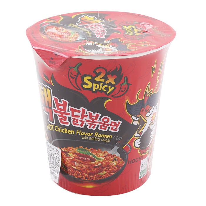 ซัมยัง บะหมี่กึ่งสำเร็จรูปแบบถ้วย รสฮ็อตชิคเก้น 2x สไปซี่ 70 ก. - Big C ...