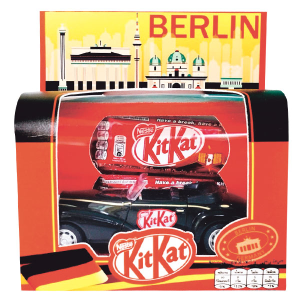 KITKAT Chocolate Wafer w/ Berlin Car - Big C Online