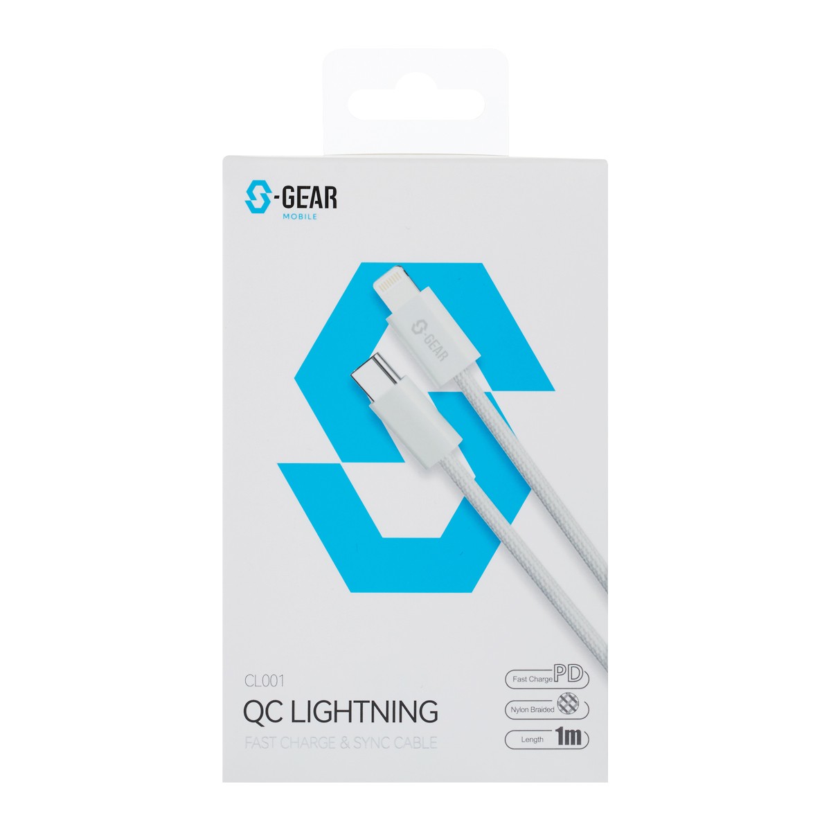 เอสเกียร์ สาย USB Type C-Lightning รุ่น CL001-1M ยาว 1 ม. สีขาว - Big C ...