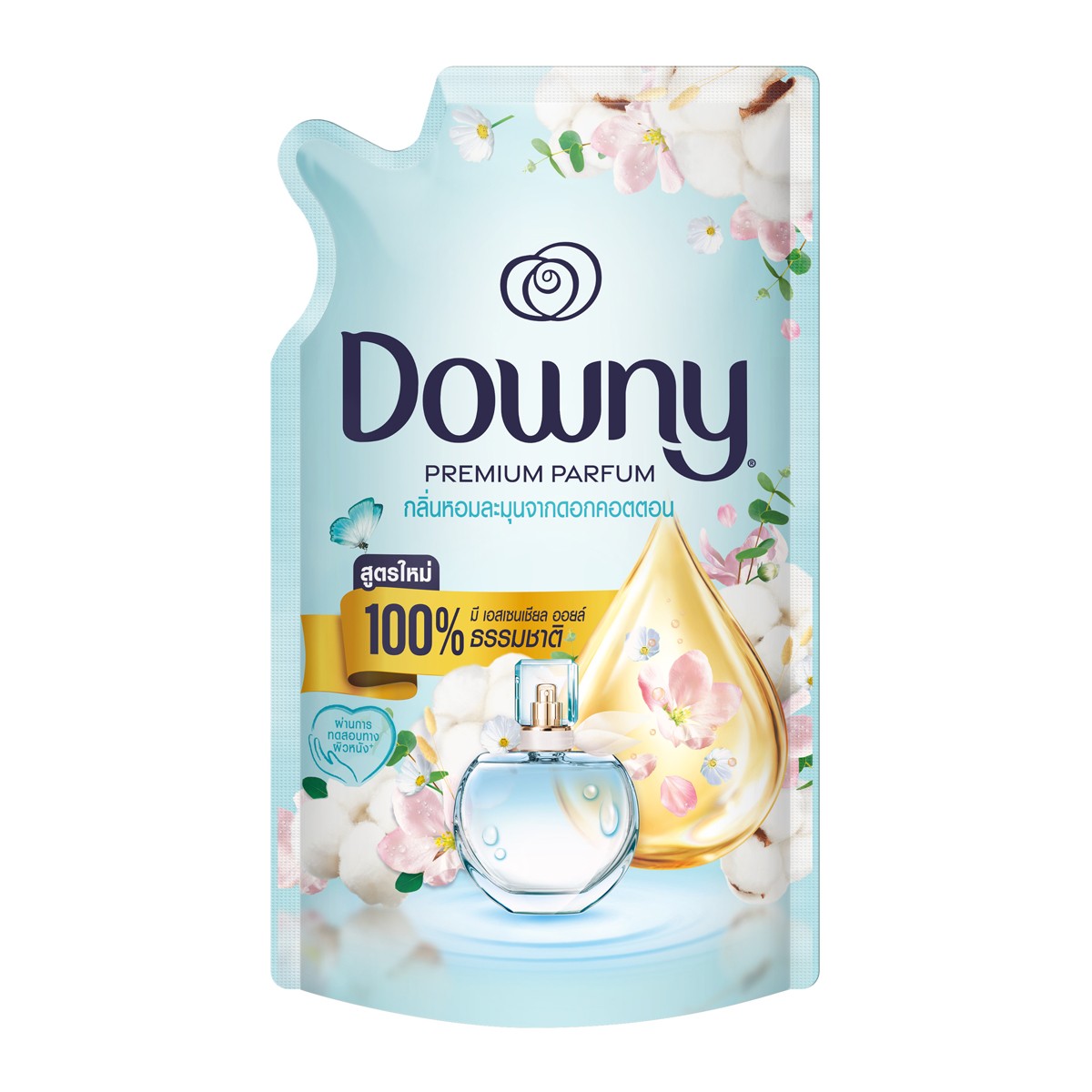 ดาวน์นี่ พรีเมียม เพอร์ฟูม น้ำยาปรับผ้านุ่ม กลิ่นเพียว คอตตอน เลิฟ 480 ...