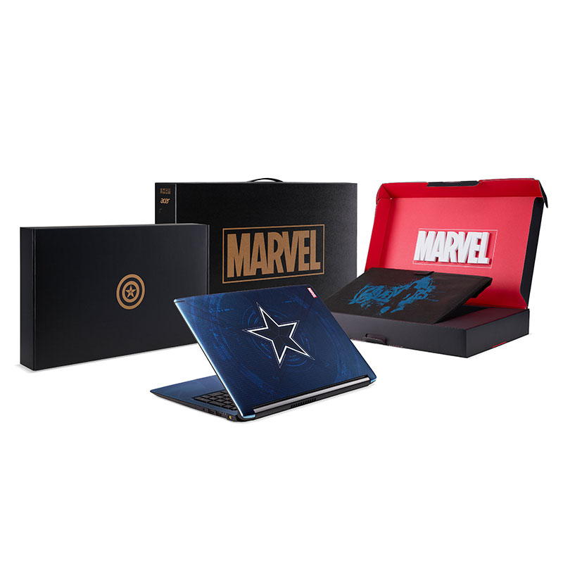 เอเซอร์ คอมพิวเตอร์โน้ตบุ๊ก รุ่น Aspire 6 A615-51G-50EK Captain America ...