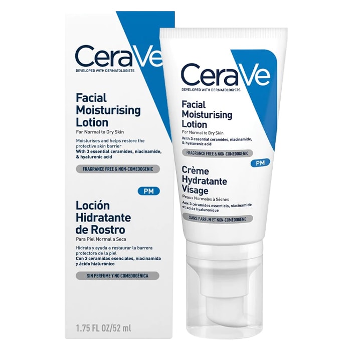 เซราวี พีเอ็ม เฟเชียล มอยสเจอร์ไรซิ่ง โลชั่นบำรุงผิวกลางคืน สูตรสำหรับ ...