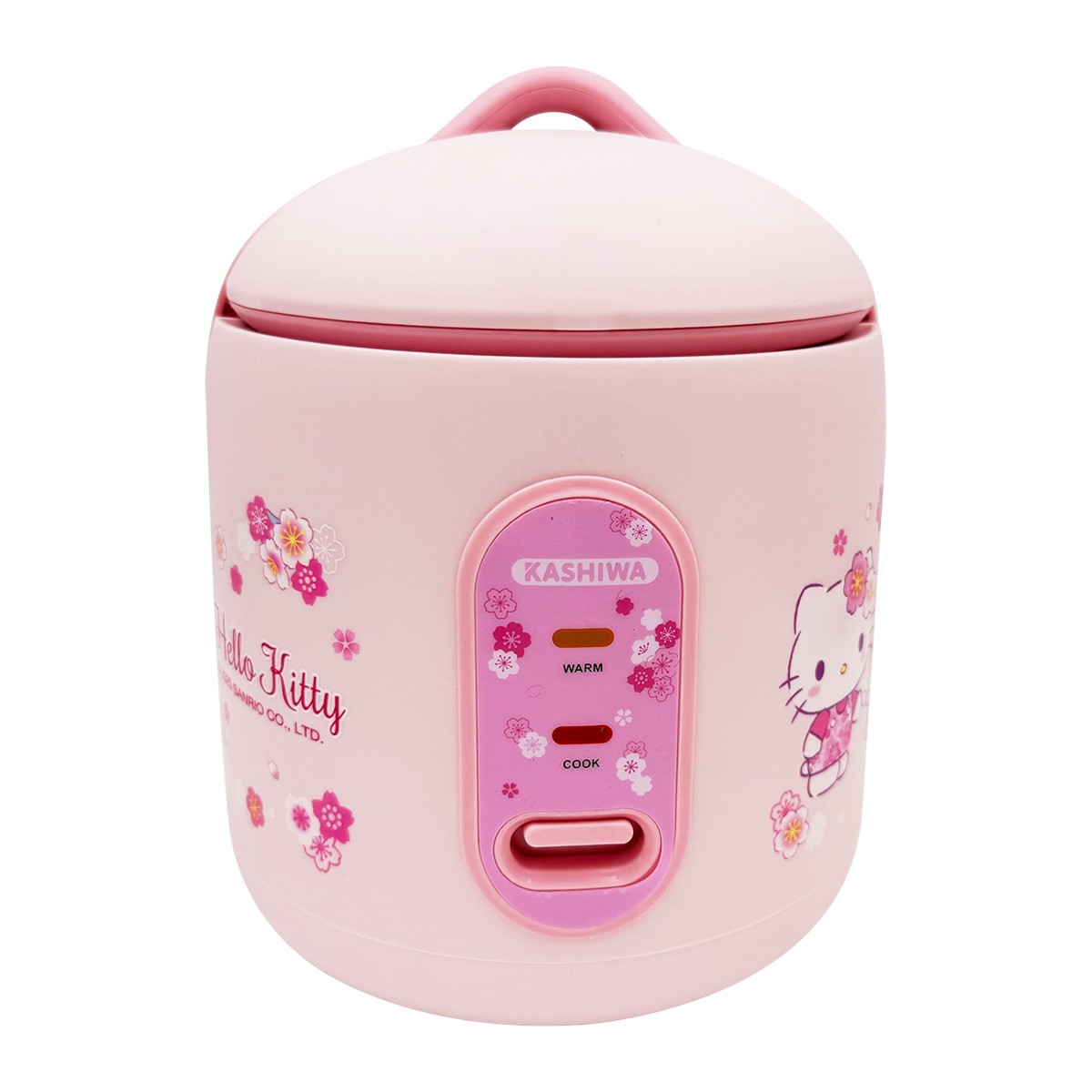 คาชิวา x เฮลโล คิตตี้ หม้อหุงข้าว 200 วัตต์ รุ่น RC-066 ขนาด 0.66 ล. สีชมพู - Big C Online