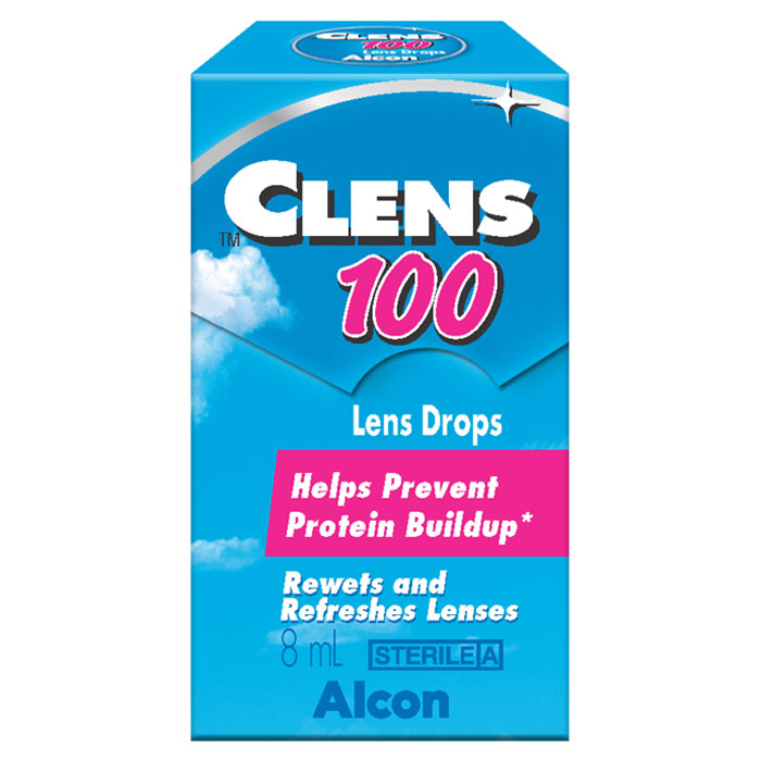 เคล็นส์ 100 น้ำตาเทียมดูแลเลนส์สัมผัส 8 มล. - Big C Online