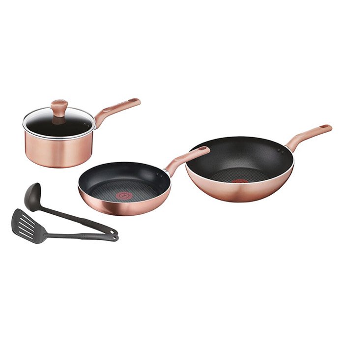 ทีฟาล์ว COOK SHINE ชุดหม้อกระทะ 6 ชิ้น - Big C Online