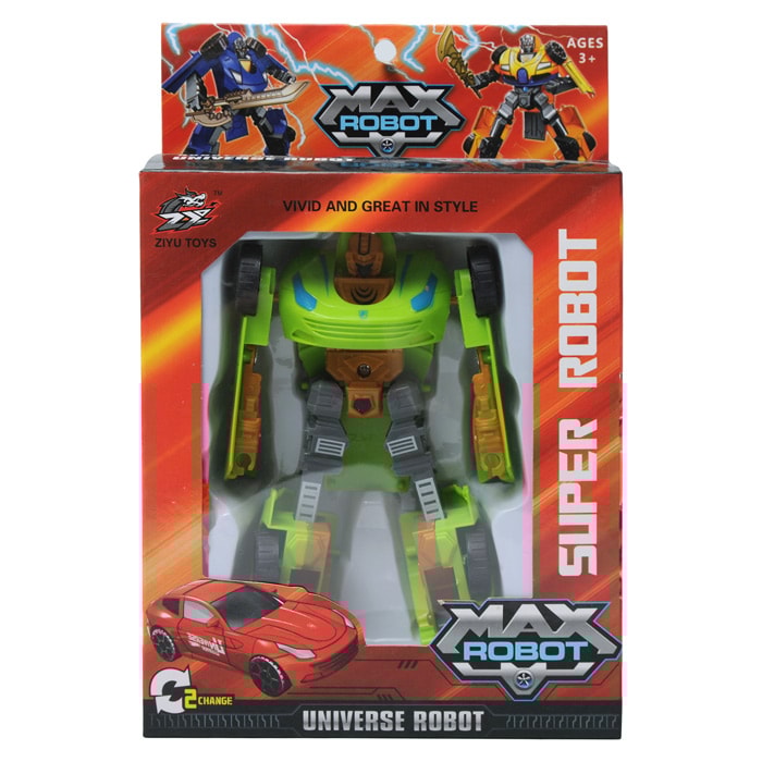 MAX ROBOT หุ่นยนต์แปลงร่างเป็นรถได้ รุ่น L015-39 - Big C Online