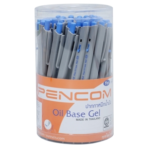 เพนคอมพ์ ปากกาหมึกสีน้ำเงิน แบบกด รุ่น CY19 50 ด้าม - Big C Online