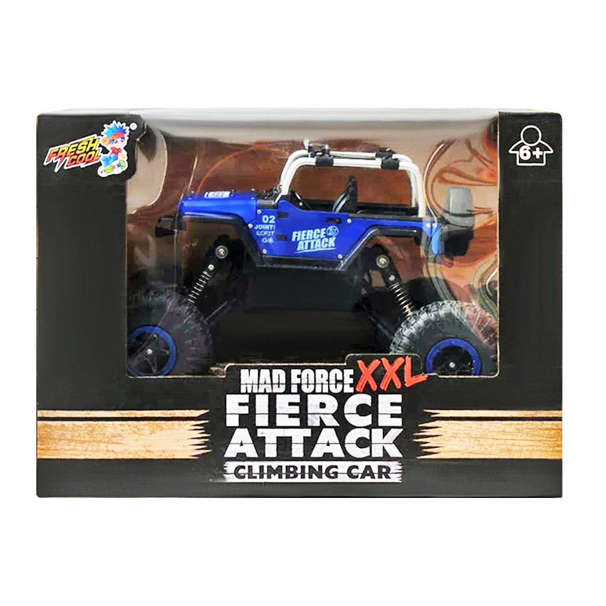 บลูสกาย รถบิ๊กฟุตบังคับวิทยุ MAD FORCE XXL FIERCE ATTACK CLIMBING CAR ...