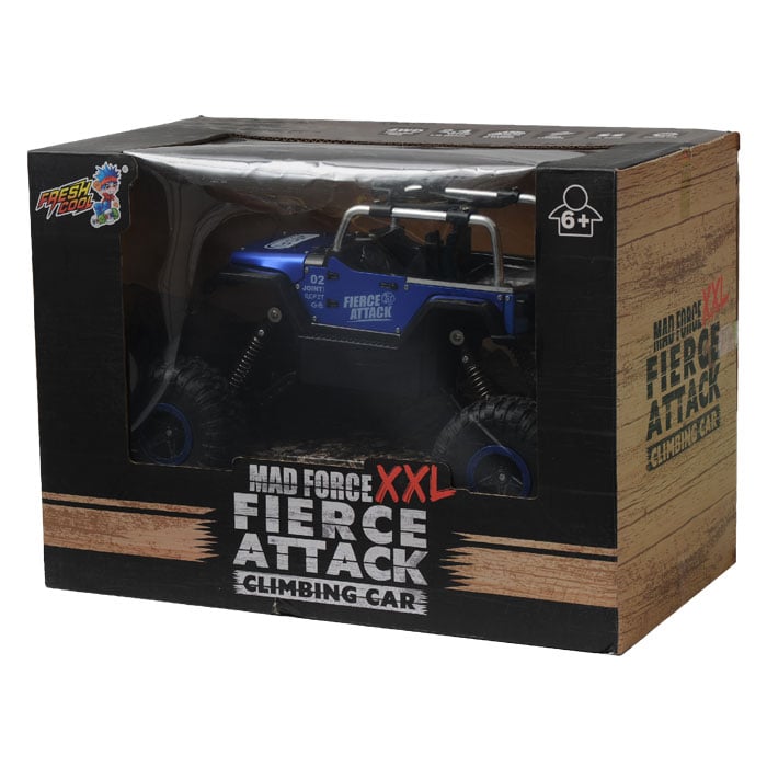 บลูสกาย รถบิ๊กฟุตบังคับวิทยุ MAD FORCE XXL FIERCE ATTACK CLIMBING CAR ...