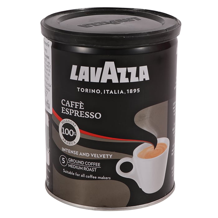 ลาวาซซา กาแฟคั่วบด เอสเพรสโซ่ 250 ก. - Big C Online