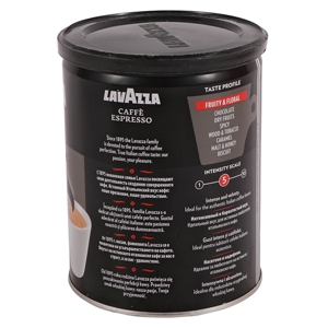 ลาวาซซา กาแฟคั่วบด เอสเพรสโซ่ 250 ก. - Big C Online