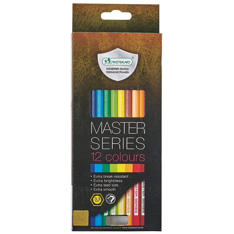 มาสเตอร์อาร์ต สีไม้ Master Series 12 สี - Big C Online