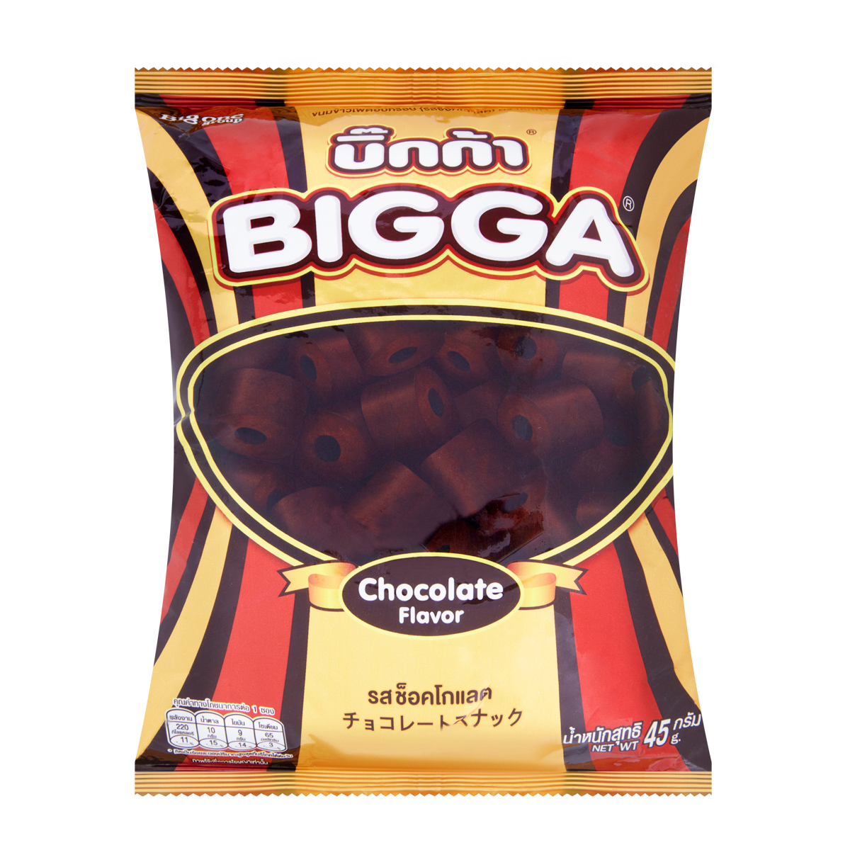 บิ๊กก้า ข้าวโพดอบกรอบ รสช็อกโกแลต 45 ก. - Big C Online