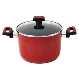 ไมย์เออร์ หม้ออลูมิเนียม 2 หู FORGE RED รุ่น 22020-T ขนาด 20 ซม. สีแดง ...