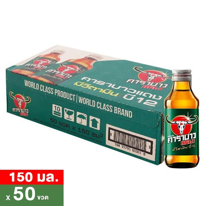 คาราบาวแดง เครื่องดื่มชูกำลัง 150 มล. แพ็ค 50 - Big C Online
