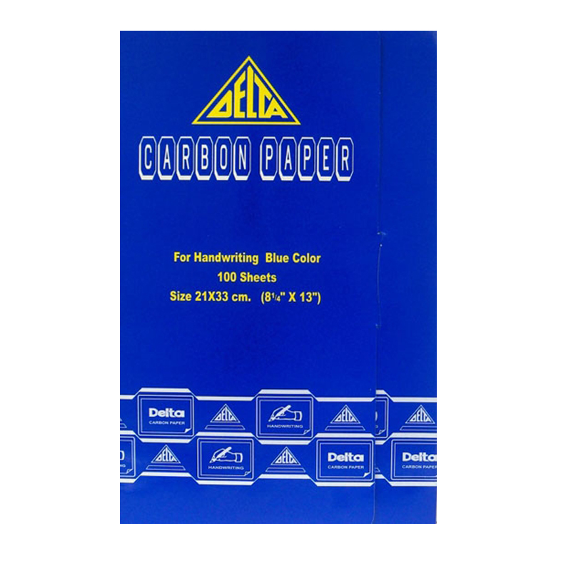 เดลต้า กระดาษคาร์บอน สีน้ำเงิน - Big C Online