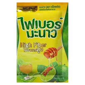 แม็คพลัส ผลิตภัณฑ์เสริมอาหาร ไฟเบอร์มะนาว แบบซอง 18 ก. - Big C Online