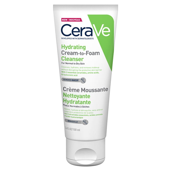 เซราวี ไฮเดรติ้ง ครีม-ทู-โฟม คลีนเซอร์ 100 มล. - Big C Online