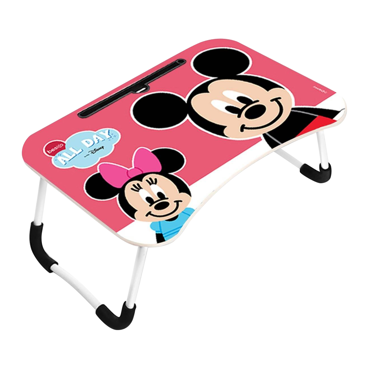 เบสิโค โต๊ะแล็ปท็อป ขนาด 40X60 ซม. ลายมิกกี้-มินนี่เมาส์ - Big C Online