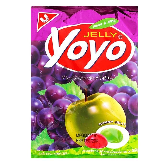 โยโย่ กัมมี่ รสองุ่นและแอปเปิ้ล 80 กรัม - Big C Online