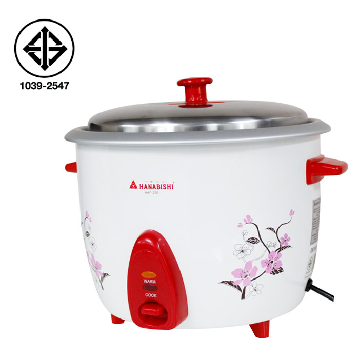 ฮานาบิชิ หม้อหุงข้าว รุ่น HAP-220 ขนาด 2.2 ล. คละลาย - Big C Online
