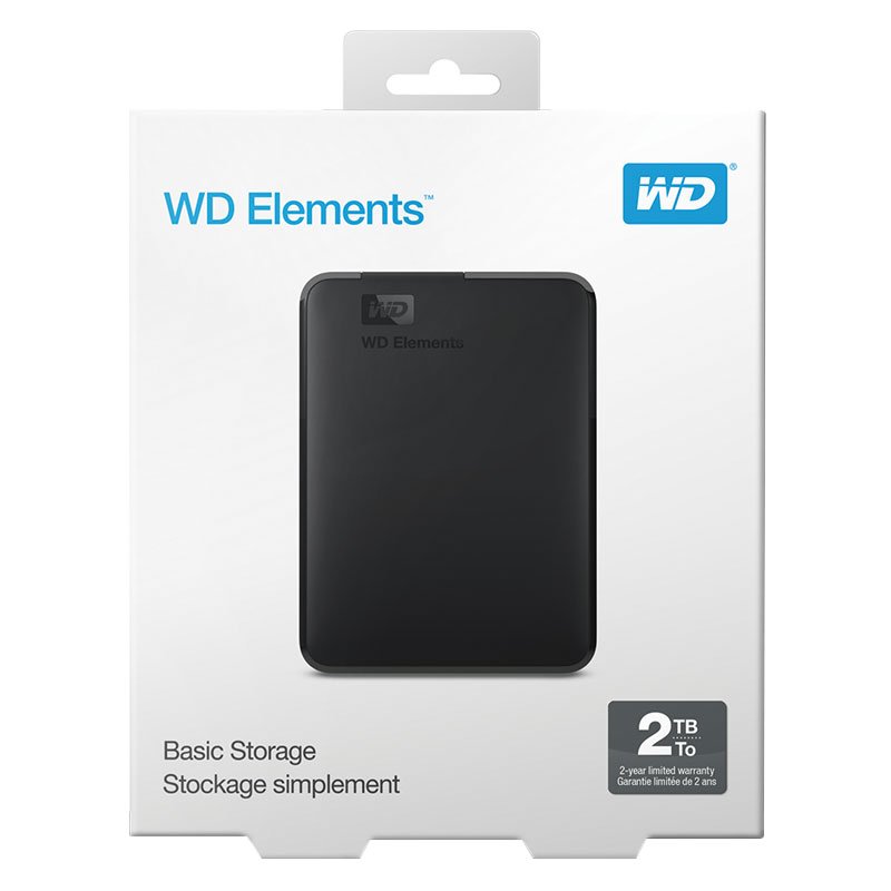 WD ELEMENT ฮาร์ดดิสก์แบบพกพา ขนาด 2 TB คละสี - Big C Online