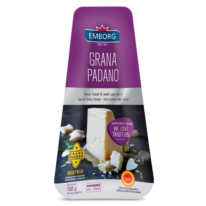 EMBORG Grana Padano Italian Cheese 150 g. - Big C Online