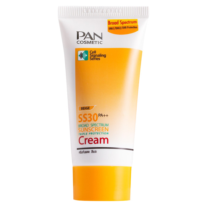 แพน ครีมกันแดด สูตรบรอด สเปกตรัม ซันสกรีน SPF 30 PA++ สีเบจ 30 ก. - Big ...