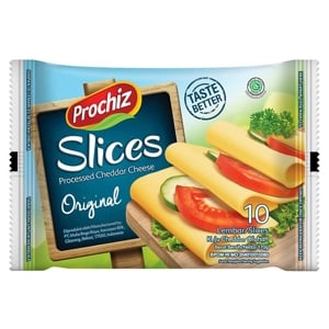 PROCHIZ Processed Cheddar Cheese Slices 10 slices 170 g. - Big C Online
