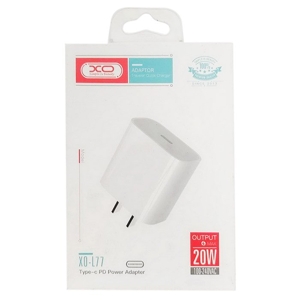 เอ็กซ์โอ หัวชาร์จเร็ว Type-C 20W รุ่น XO-L77 สีขาว - Big C Online