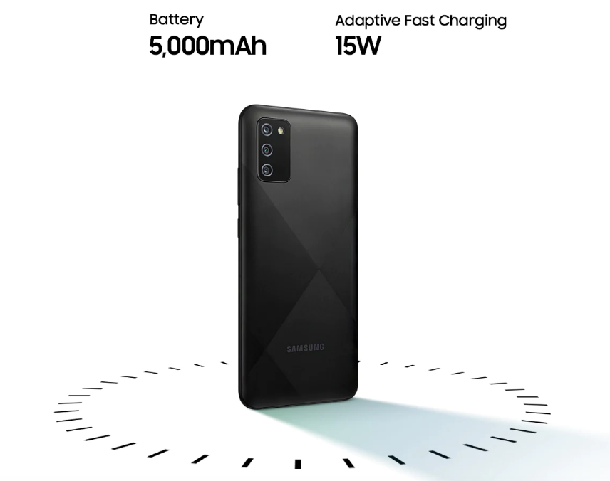 ซัมซุง Galaxy สมาร์ทโฟน รุ่น A02S ขนาด 4/64GB สีน้ำเงิน - Big C Online